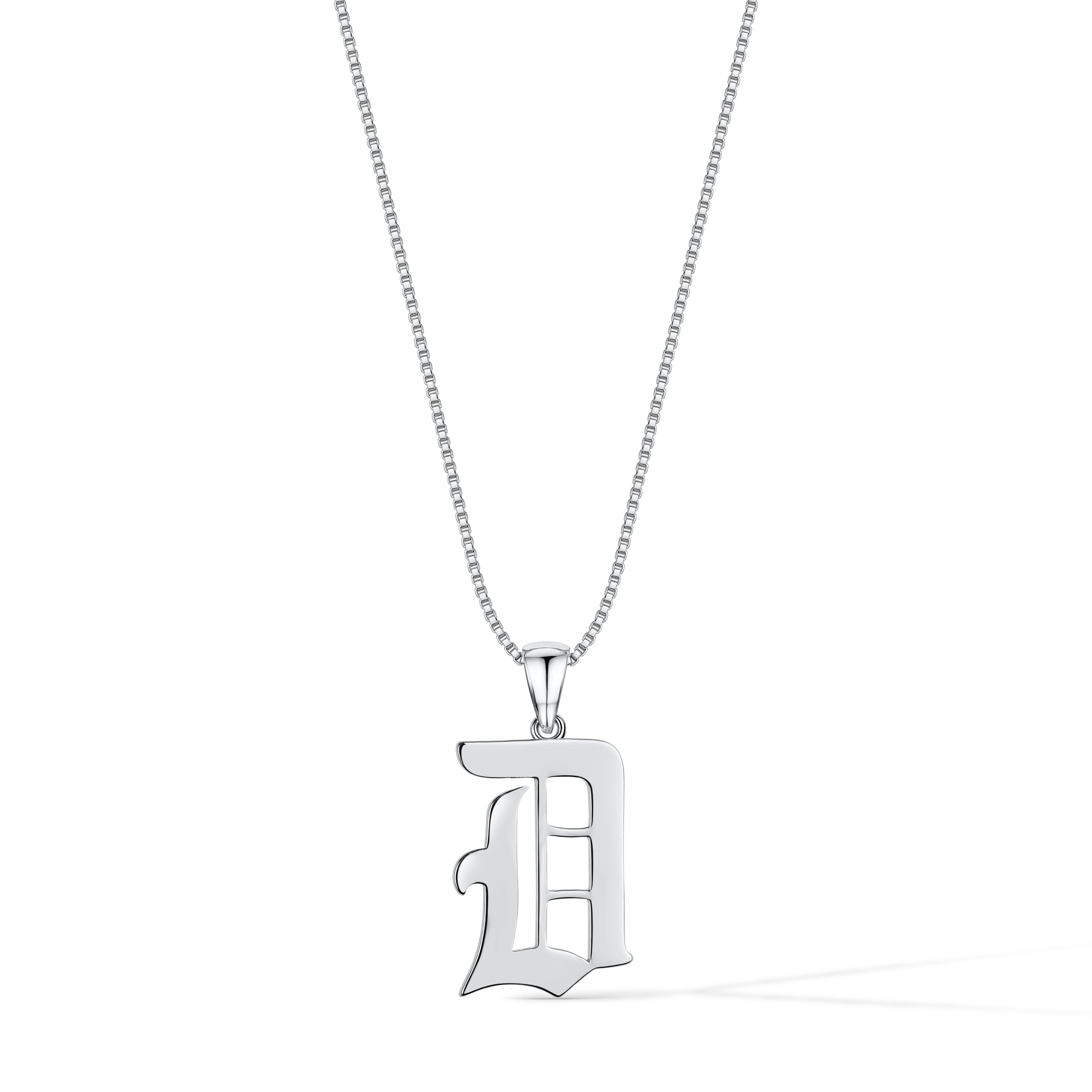 Gothic Initial Necklace | Vivamacity